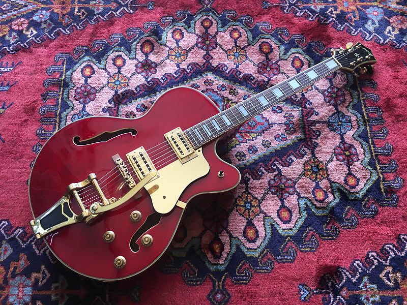 Arbor AJ-138 Hollowbody Cherry | Reverb