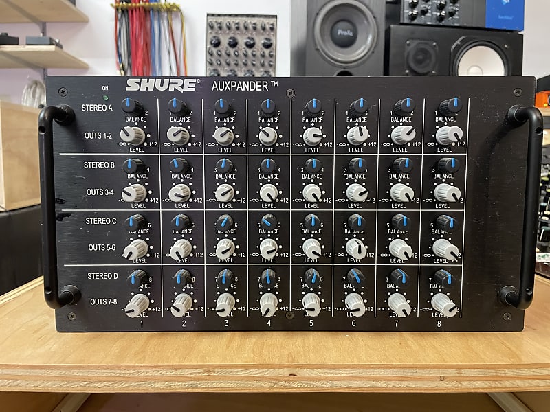 Shure Auxpander 8 x 8 Auxiliary Mixer | Reverb