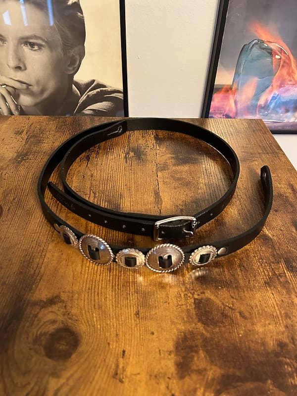 Red Monkey Desperado Slasher Leather Guitar Strap 2024 - | Reverb