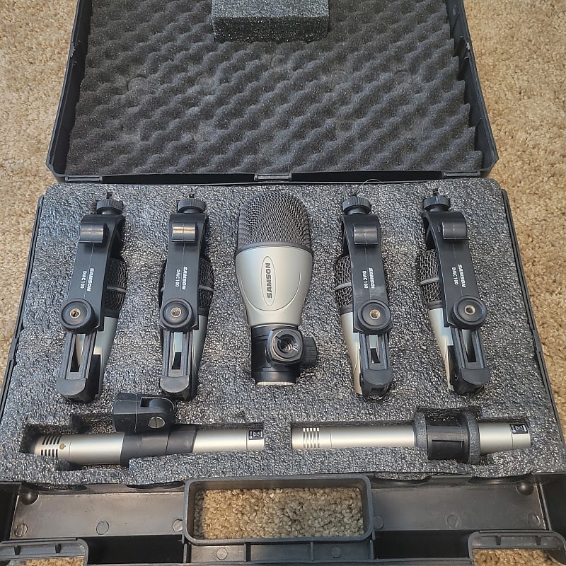 Behringer Microphone Samson DK707 Drum Microphone Kit-(1) Kick+(4 ...