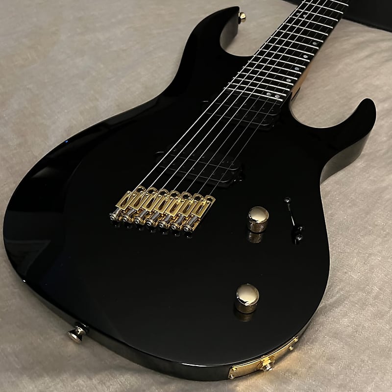 Kiesel AM7 Aries Multiscale 2019 Jet Black Gloss | Reverb