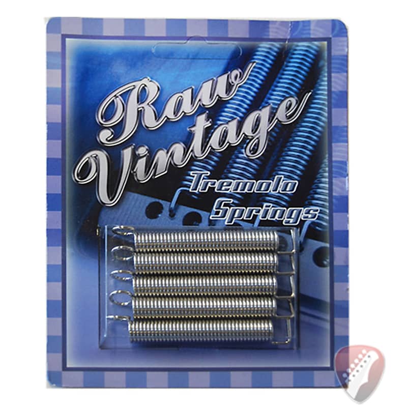 Raw Vintage Tremolo Spring Set (5) - Fender | Reverb Ireland
