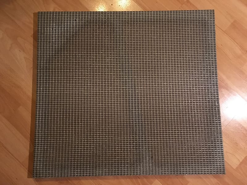 Fender Baffle/Grill Cloth Panel 70's Silverface Super | Reverb UK