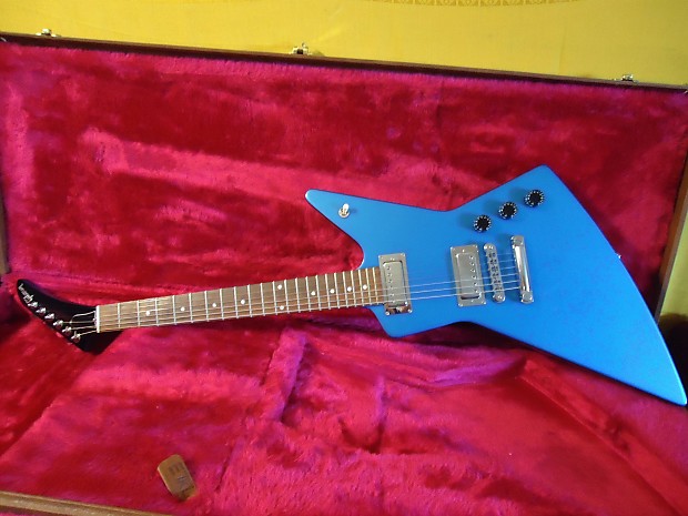 Rare Lightly Used Gibson X-PLORER STUDIO BL 2003 Explorer | Reverb