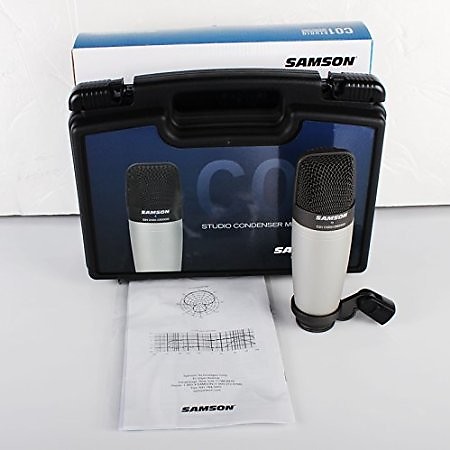 Samson C01 Studio Condenser Recording Microphone Mic w/ Large | Reverb