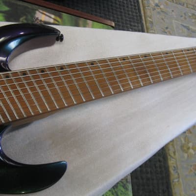 Harley Benton R-458FFB 2021 - Flip Flop Blue 8 String | Reverb