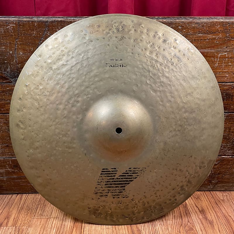 18" Zildjian K Late 1980s Custom Ride Cymbal IAK 1950g *Video | Reverb