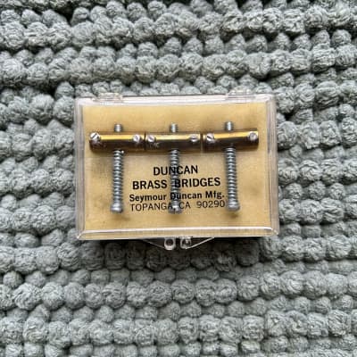 Vintage Late 70's-Early 80's Kahler Brass Tele Bridge | Reverb