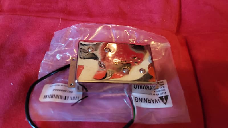 Fender Wide Range Tele Bass Humbucker Pickup Chrome TEB101-NI | Reverb