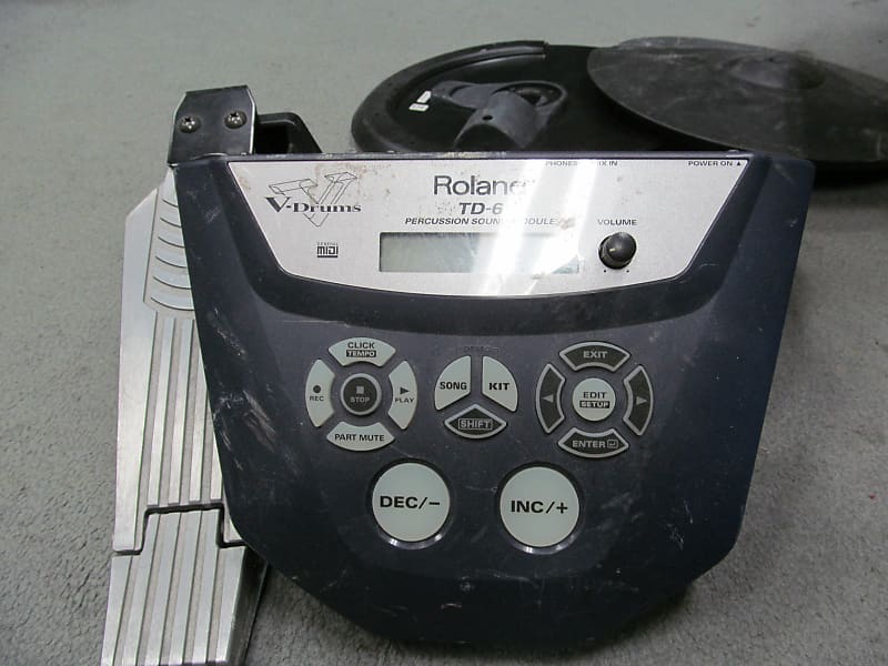 Roland TD-6 Percussion Sound Module V-Drums w/ Frame "AS IS" | Reverb