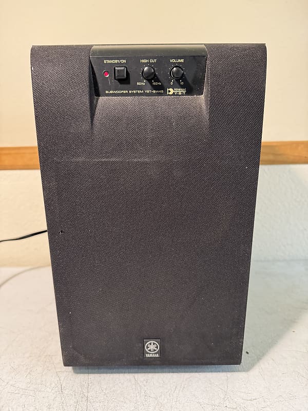 Yamaha YST-SW45 Powered Subwoofer Home Theater Sub Bass | Reverb