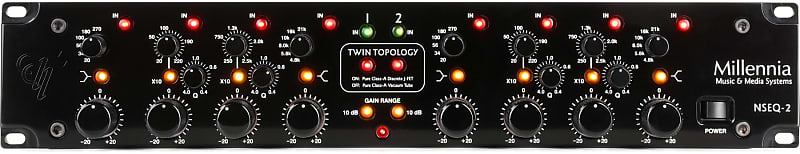 Millennia NSEQ-2 Stereo Parametric Equalizer | Reverb
