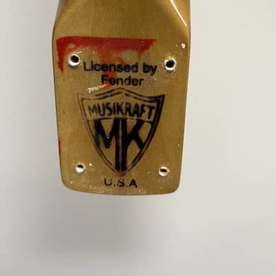 Musikraft Stratocaster Neck 2022 - Natural | Reverb