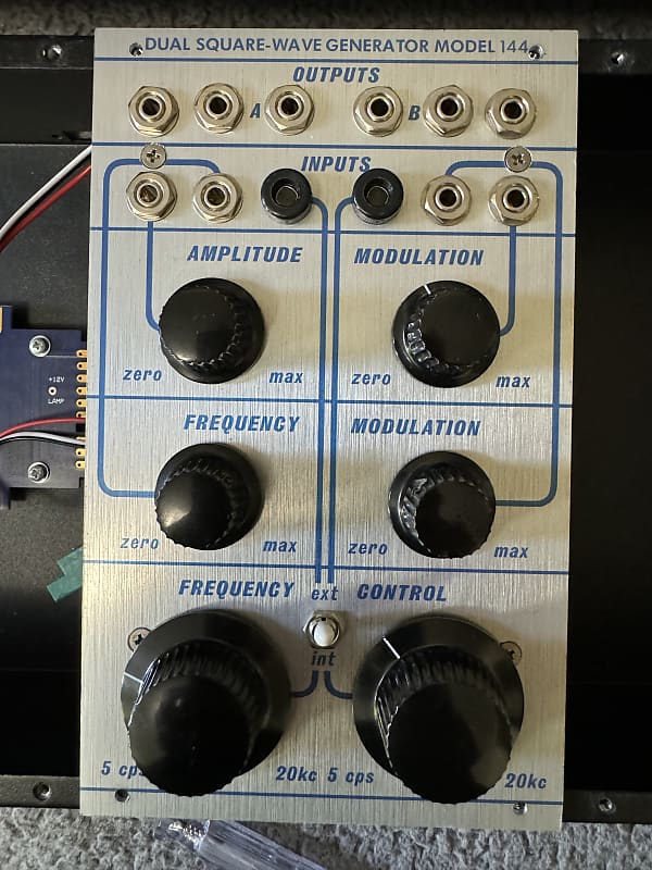 Ebolatone Dual Square Wave Generator 144 Buchla Format 2020 - | Reverb
