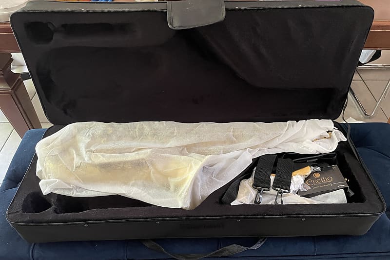 Mendini by Cecilio Tenor Saxophone - Gold | Reverb