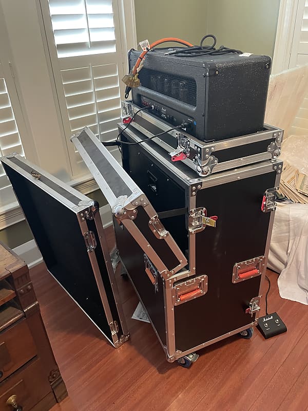 Marshall DSL-100H and 1960A about 2015 - black | Reverb