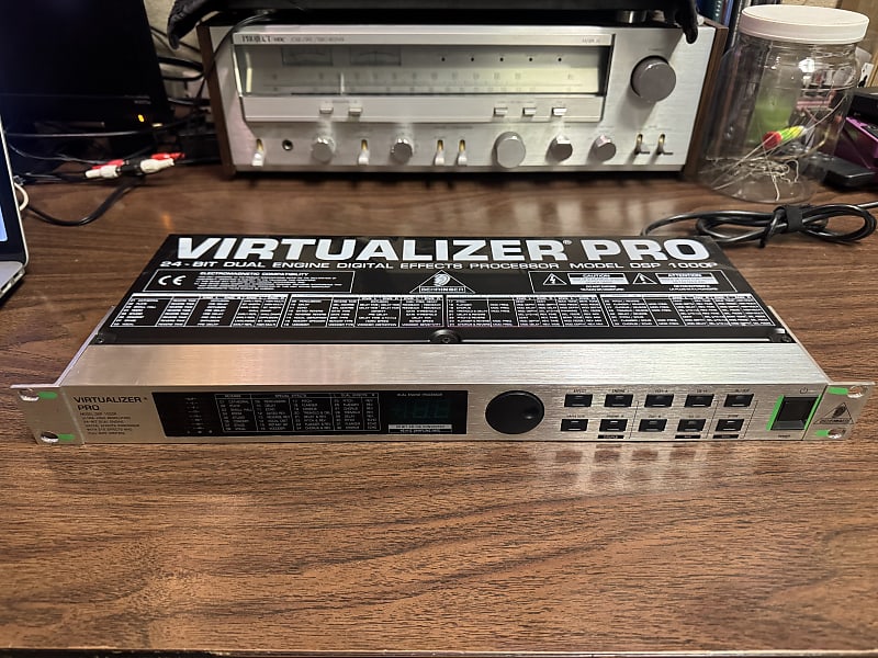 Behringer Virtualizer Pro Dsp 1000p 24 Bit Dual Engine Reverb
