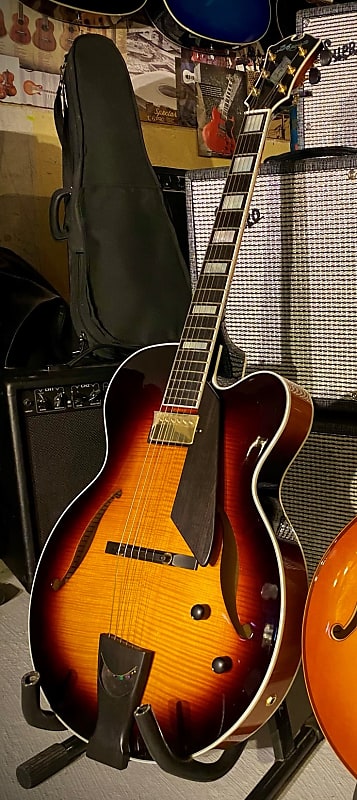 D'Aquisto Jazz Line 2013 Antique Sunburst | Reverb