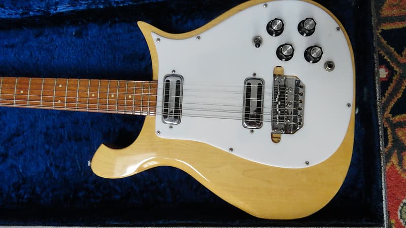 1965 Rickenbacker 450 12 String Maple Glow w OHSC Cesar Diaz | Reverb