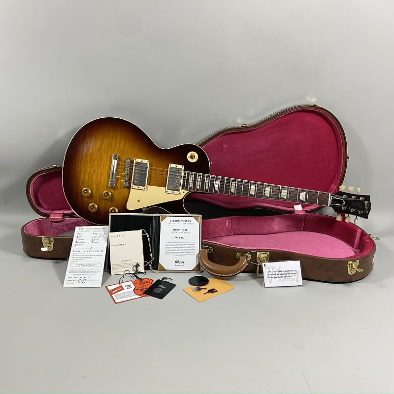2020 Gibson R9 Les Paul Murphy Labs Ultra-Light Aged | Reverb