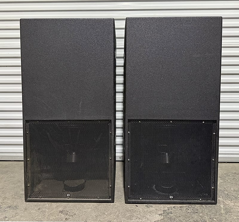 (2) Danley Sound Labs TH118XL Tapped Horn Touring Subwoofers | Reverb