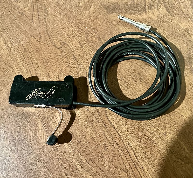 George L's Acoustic Soundhole Pickup mid-90's - Black | Reverb