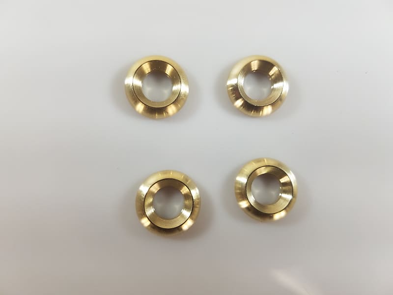 Billet Brass Neck Ferrules fits Ibanez RG Jem AANJ guitars | Reverb