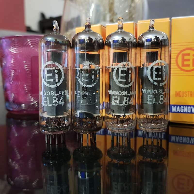 Tungsram (Ei Label) EL84 6BQ5 year 70s Hungary,matched | Reverb