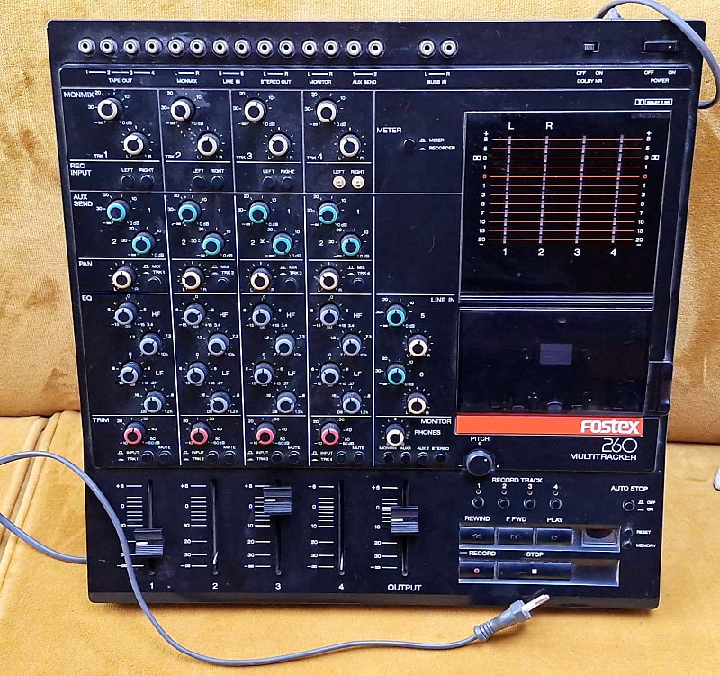 Fostex Model 260 - Multitrack Cassette Recorder | Reverb