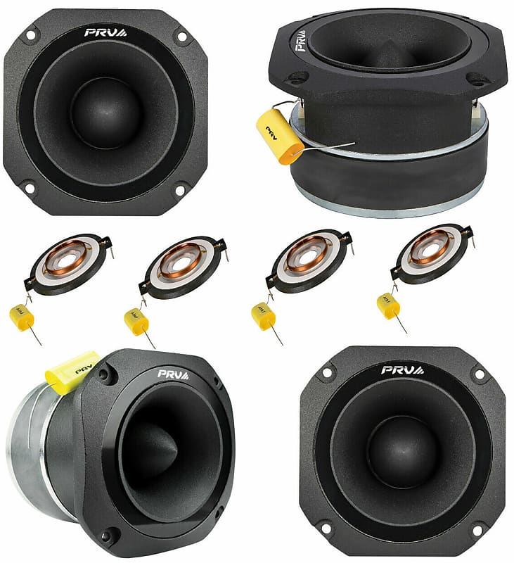 4x PRV Audio TW700Ti High Power Titanium Bullet Tweeter 240W | Reverb