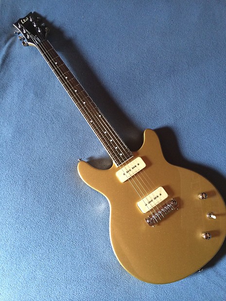 ESP LTD Hybrid II Goldtop Double cutaway, Grover tuners, | Reverb