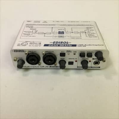 EDIROL UA25 USB Audio/MIDI Interface AUDIO CAPTURE Tested | Reverb