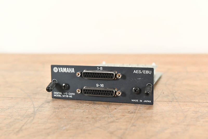 Yamaha MY16-AE 16-Channel AES/EBU Interface Card CG005UT | Reverb