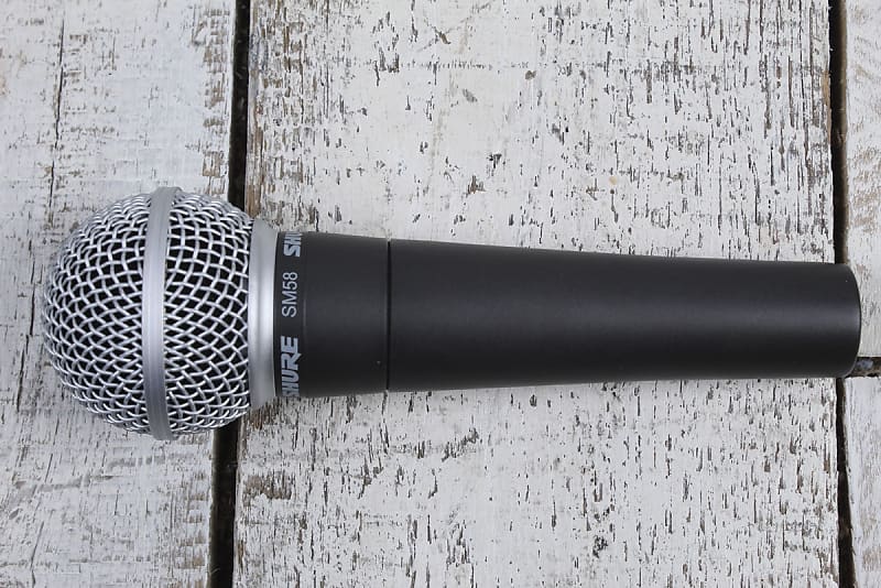 Shure SM58 Dynamic Vocal Microphone Cardioid Pickup Pattern | Reverb