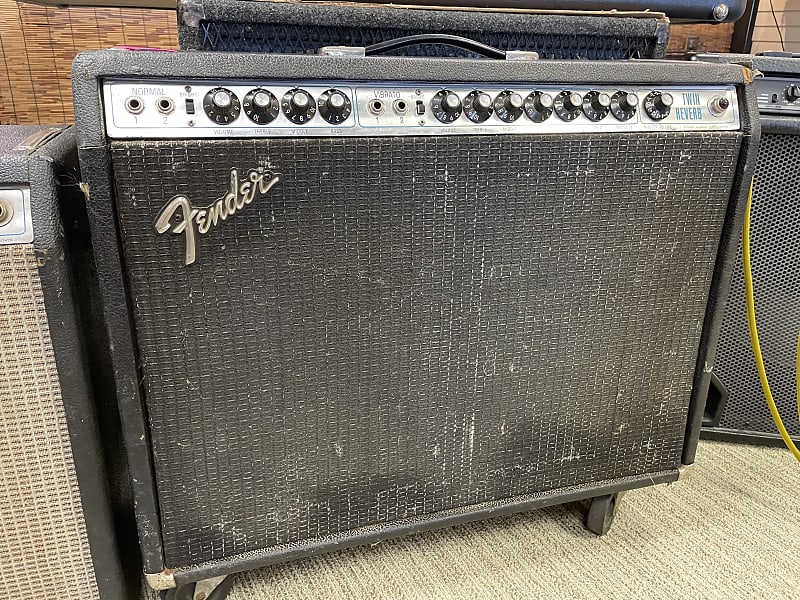 Fender Twin Reverb 2-Channel 100-Watt 2x12" Guitar Combo 1976 | Reverb