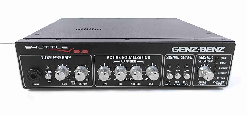 Genz Benz Shuttle 9.0 Bass Amp, 900 Watt Compact Head | Reverb