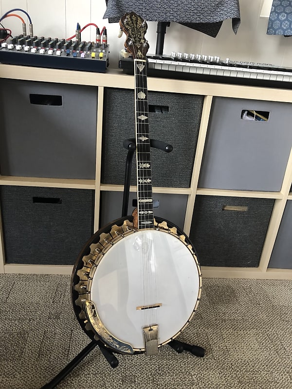Stunning Vega Vegaphone / Tubaphone Artist Tenor Banjo c.1926 | Reverb