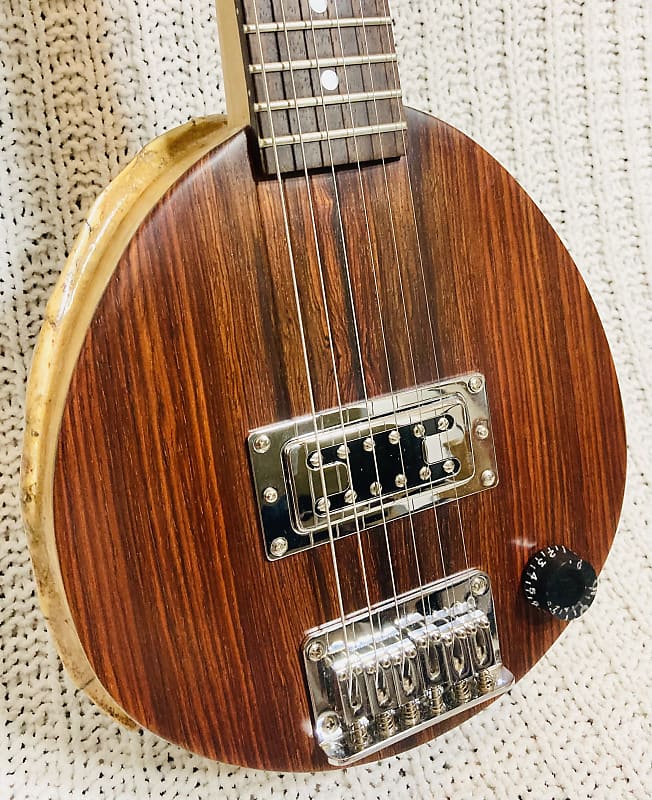 Turtle Shell Pee-wee electric guitar-cocobolo top | Reverb