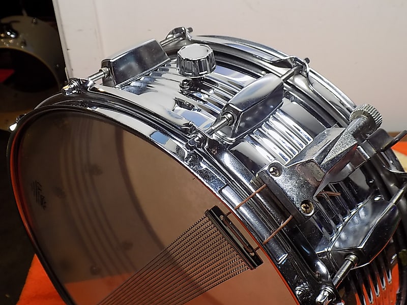 Percussion Plus Metal Snare Drum Chrome | Reverb