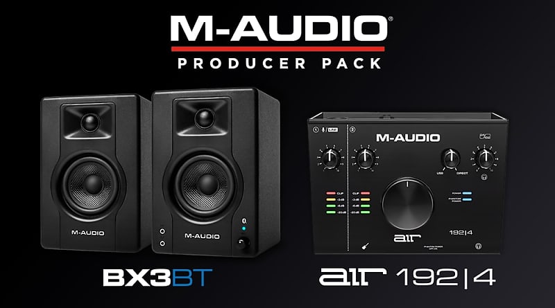 M-Audio PRODUCER-PACK3 - Producer pack 3 - air 192x4 + | Reverb