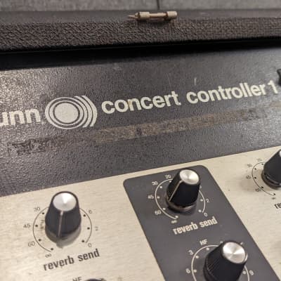 1970s Sunn Concert Controller 1 Solid State 6-Channel Amp | Reverb