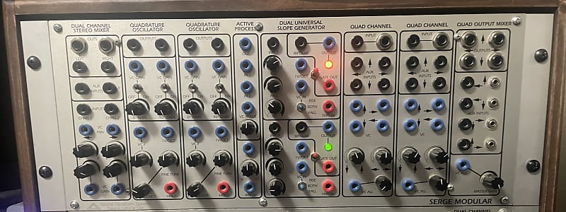STS Serge Modular Oakland Quadrature Panel RARE with PS2A - | Reverb