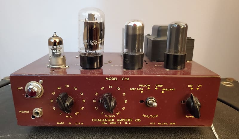 Challenger Amplifier Co. Model CH8 Converted to Custom 8 Watt | Reverb