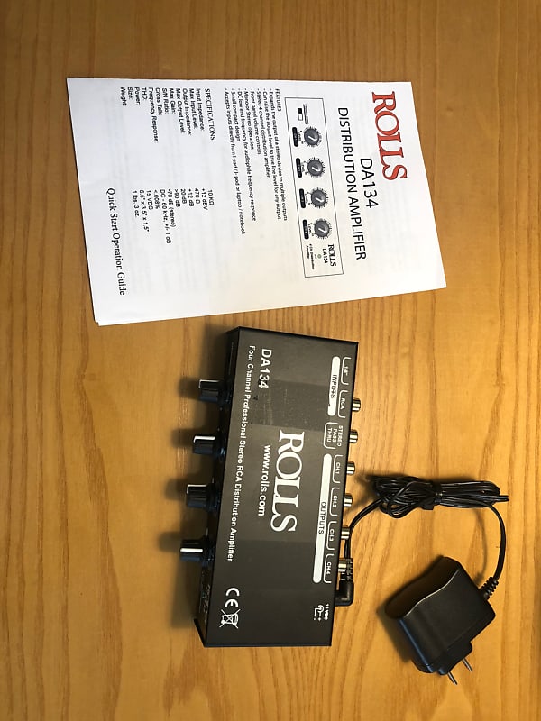 Rolls DA134 2019 Black | Reverb