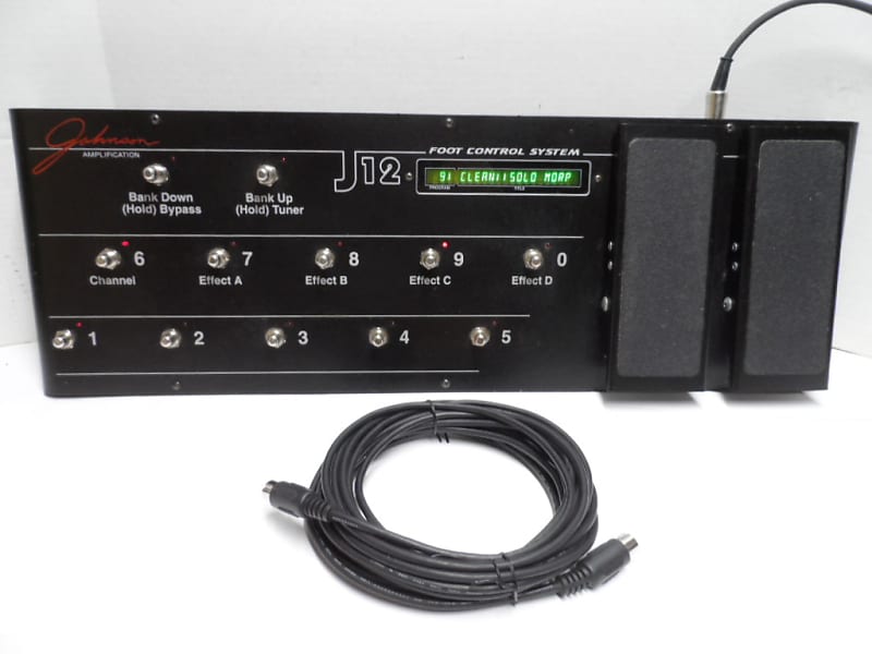 JOHNSON MILLENNIUM MILLENIUM J 12 J12 MIDI MULTI EFFECT FOOT | Reverb
