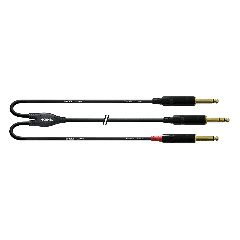 Cordial CFY 6 VPP Y-Audio Cable 6m Rean - Insert Cable | Reverb