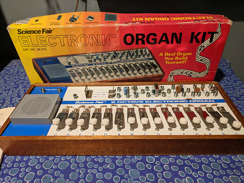 Radio shack Science Fair Electronic Organ Kit | Reverb