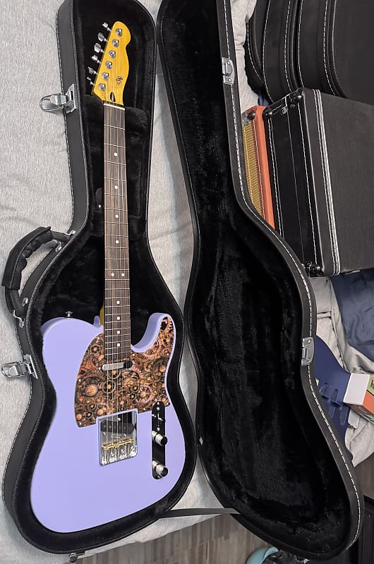Custom Purple Telecaster – Boutique Pickups, Pro Wiring, | Reverb