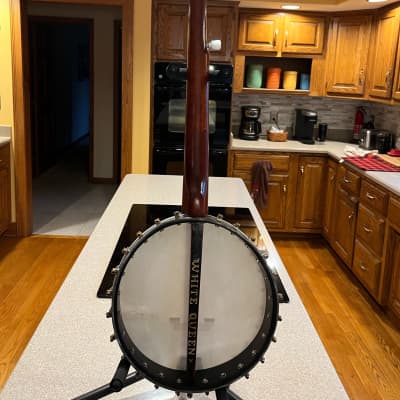 ca 1885 Buckbee 5 String Banjo -The White Queen | Reverb