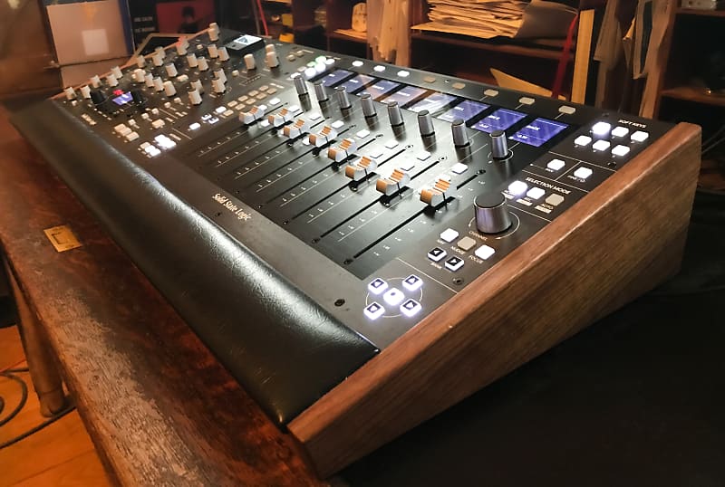 Rare SSL (Solid State Logic) UF8 +UC1 mixing console | Reverb